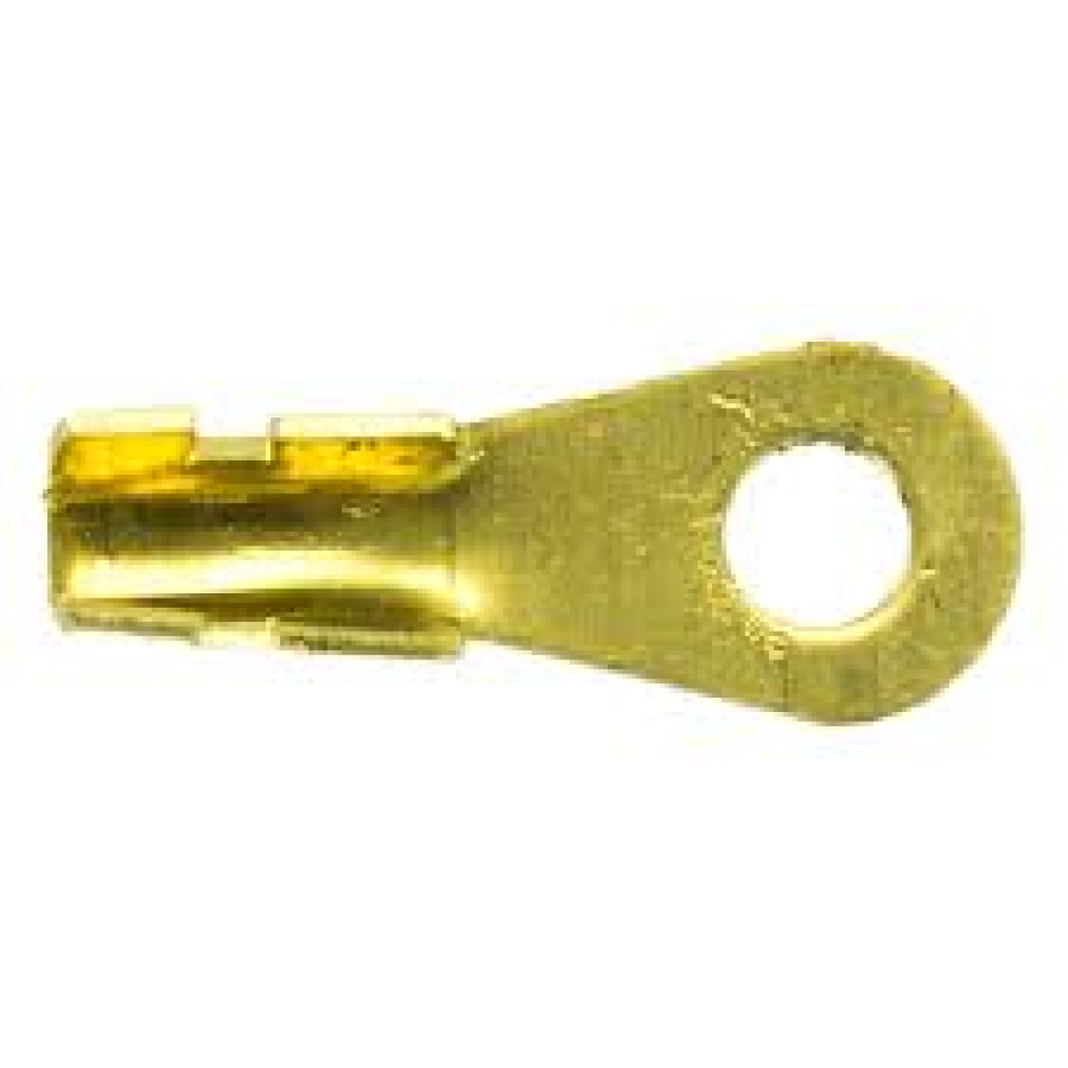Terminal Latão Olhal 3/16" C/10un - Tudo Util